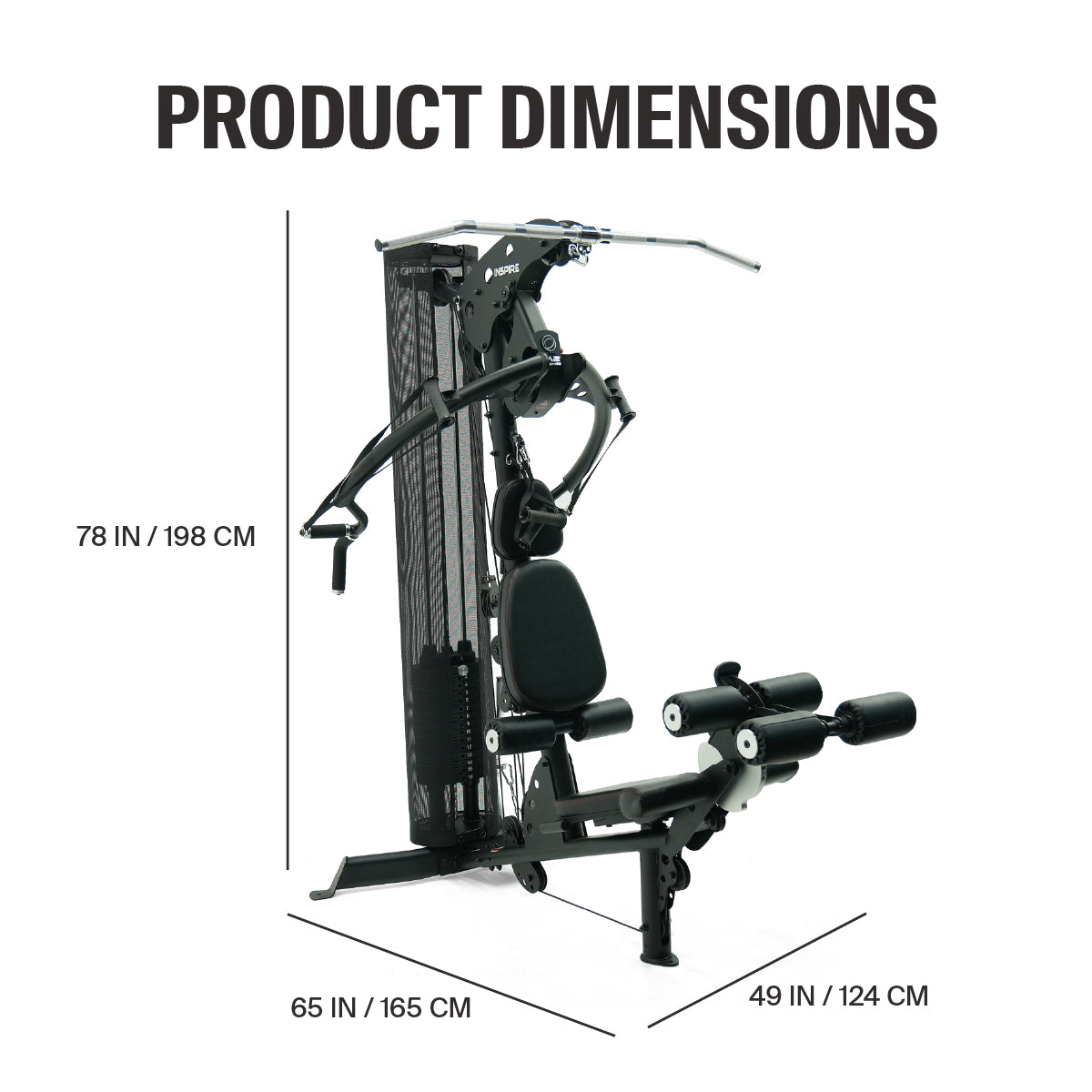 Inspire M2 Multi-Gym | Compact All-in-One Home Gym – Inspire Fitness