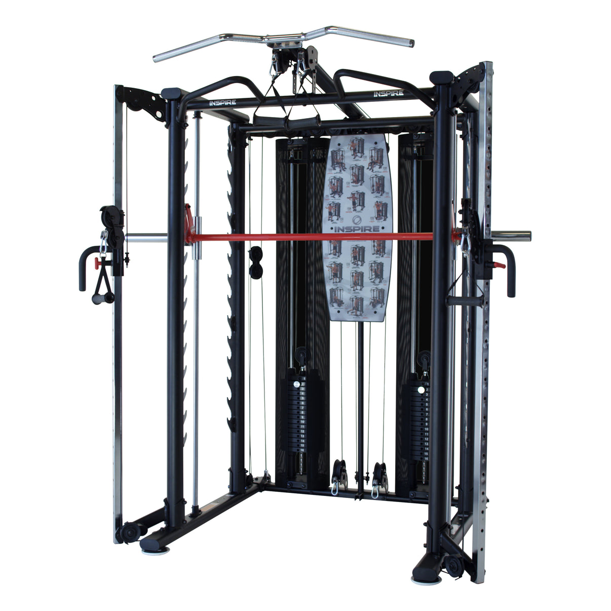 Inspire SCS Smith Cage System | Smith + Functional Trainer – Inspire ...