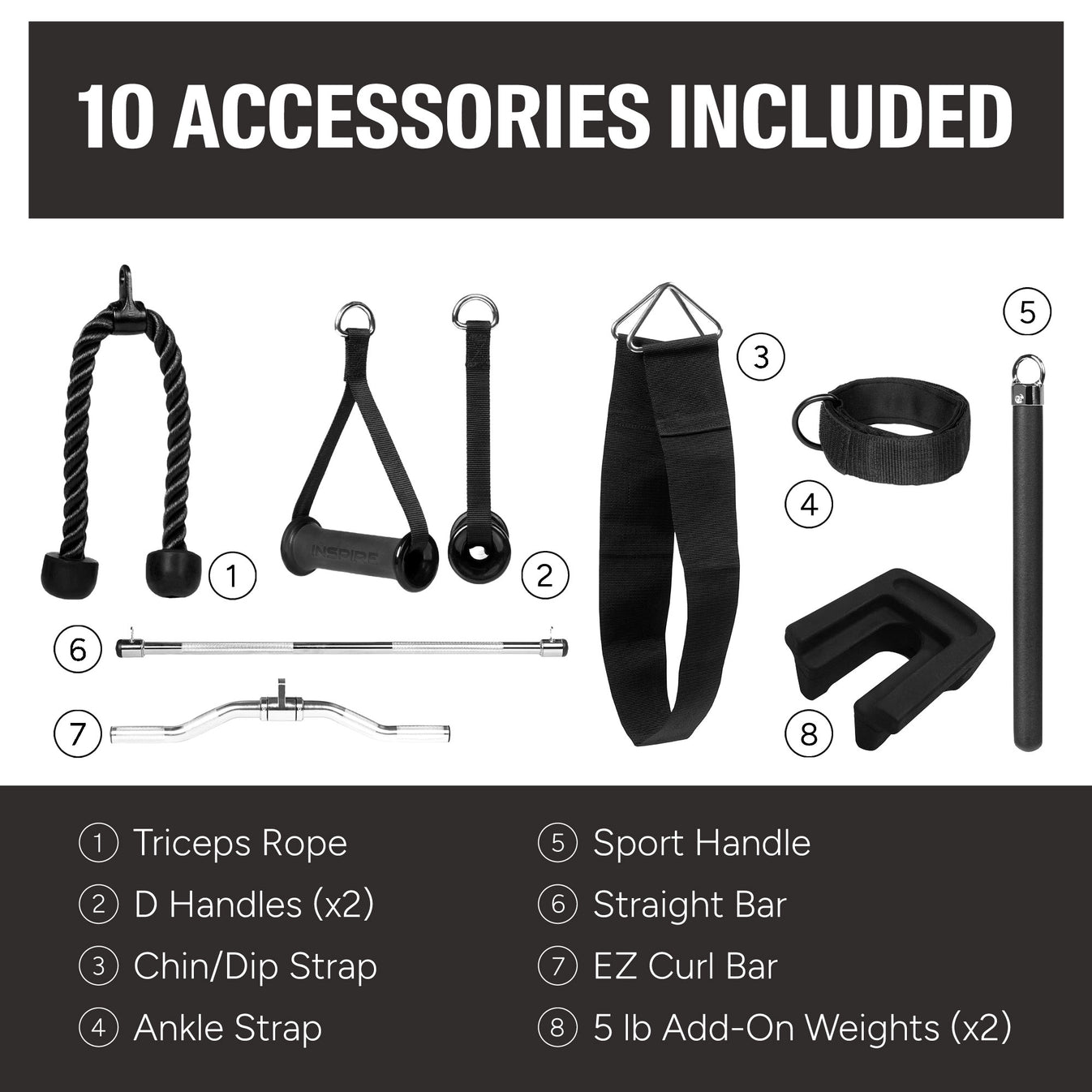 Inspire FT1 Functional Trainer | Smooth‐Glide Cable System – Inspire ...