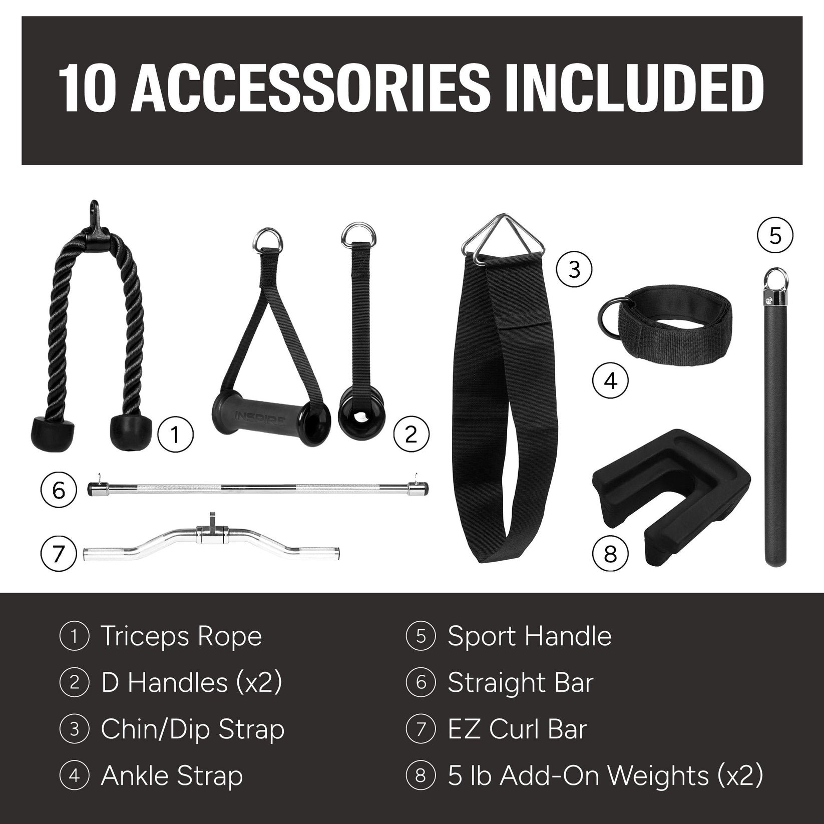 Inspire FT1 Functional Trainer | Smooth‐Glide Cable System – Inspire ...