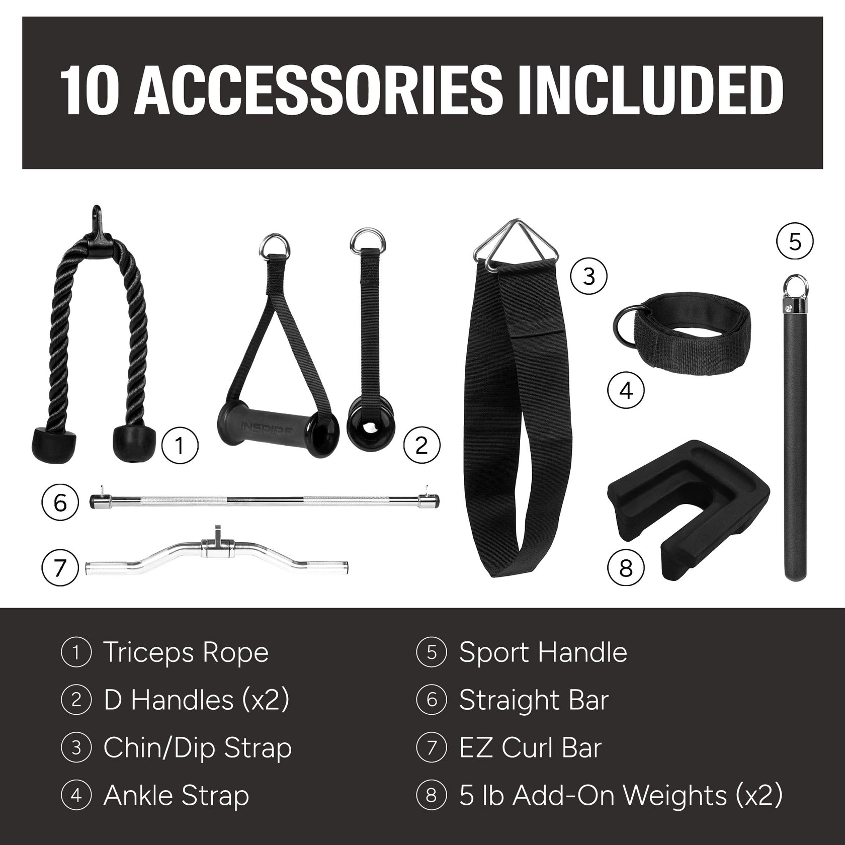 Inspire FT1 Functional Trainer | Smooth‐Glide Cable System – Inspire Fitness