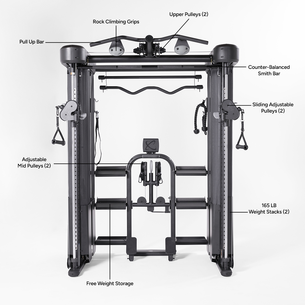 Inspire FT2 Pro Smith Functional Trainer | Smith & Cable System ...