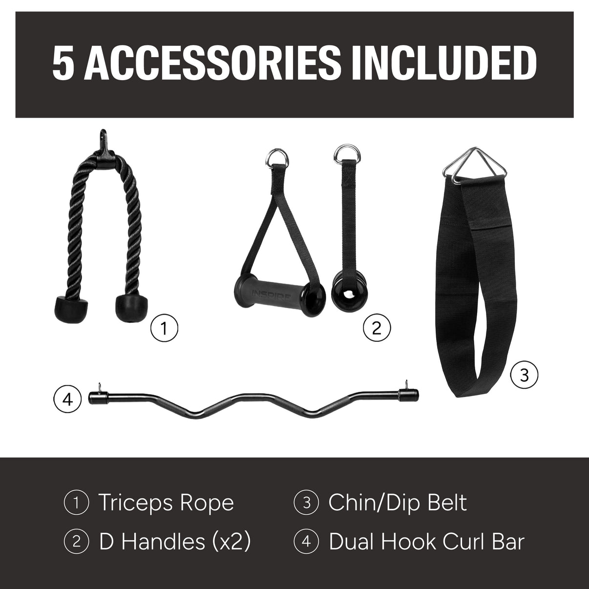 Inspire FTX Functional Trainer | Compact Cable Machine – Inspire Fitness