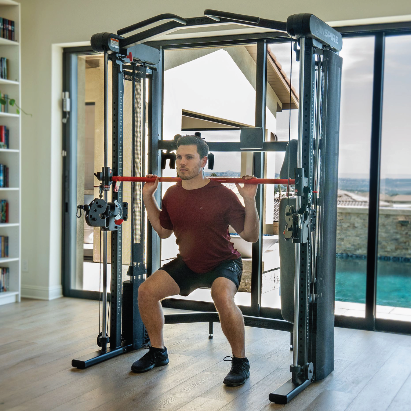 Inspire SF3 Smith Functional Trainer | 2-in-1 Smith & Cable System ...